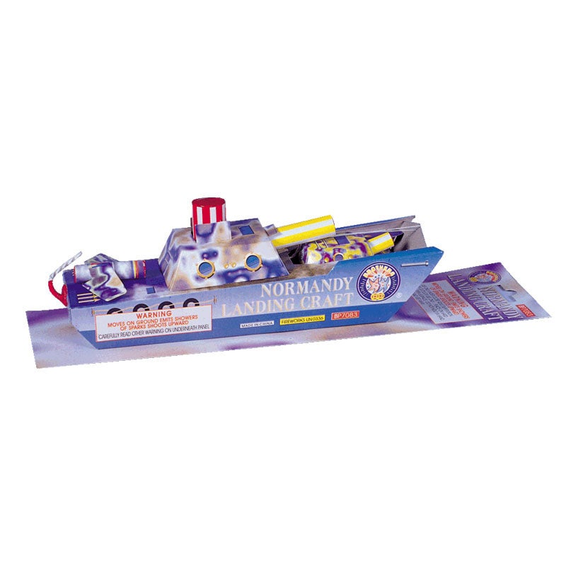 Normandy Landing Craft | Cedar Point Fireworks